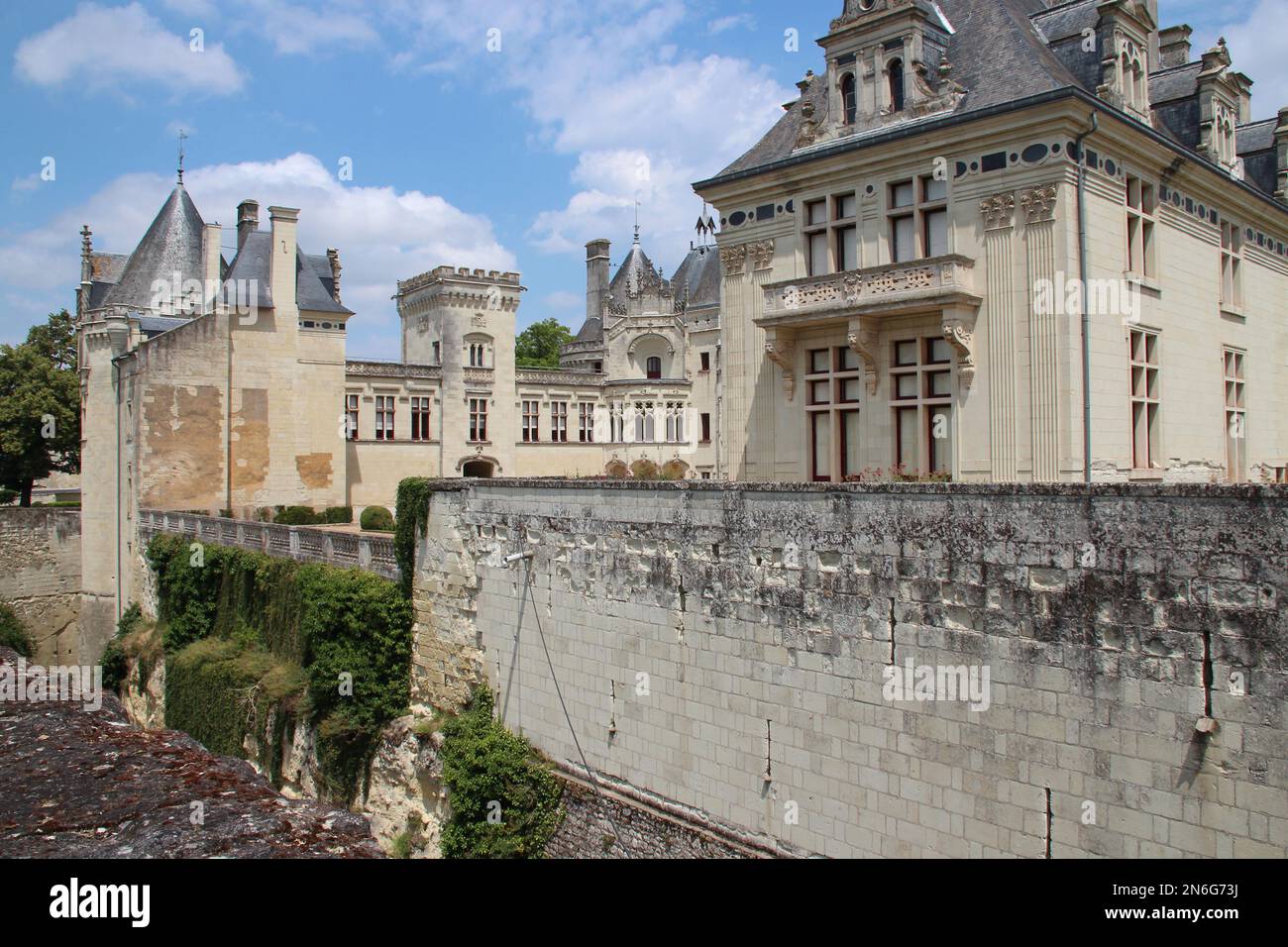 medieval and renaissance castle in france Stock Photo - Alamy