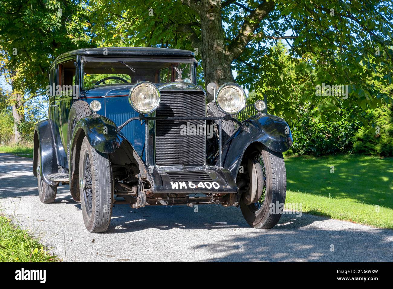 Vintage Sunbeam Coupe built 1930, 3 gears, 3.317 ccm capacity, 6 ...