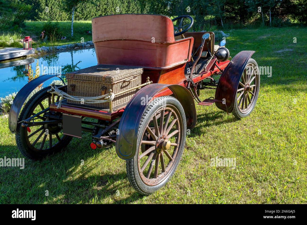 Vintage car Procter electric drive year of construction 1902, one-off ...