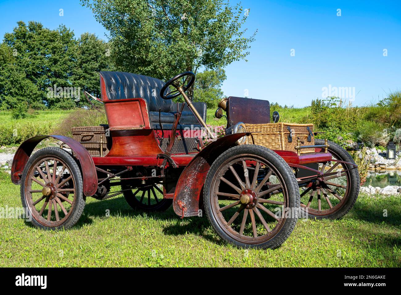 Vintage car Procter electric drive year of construction 1902, one-off ...