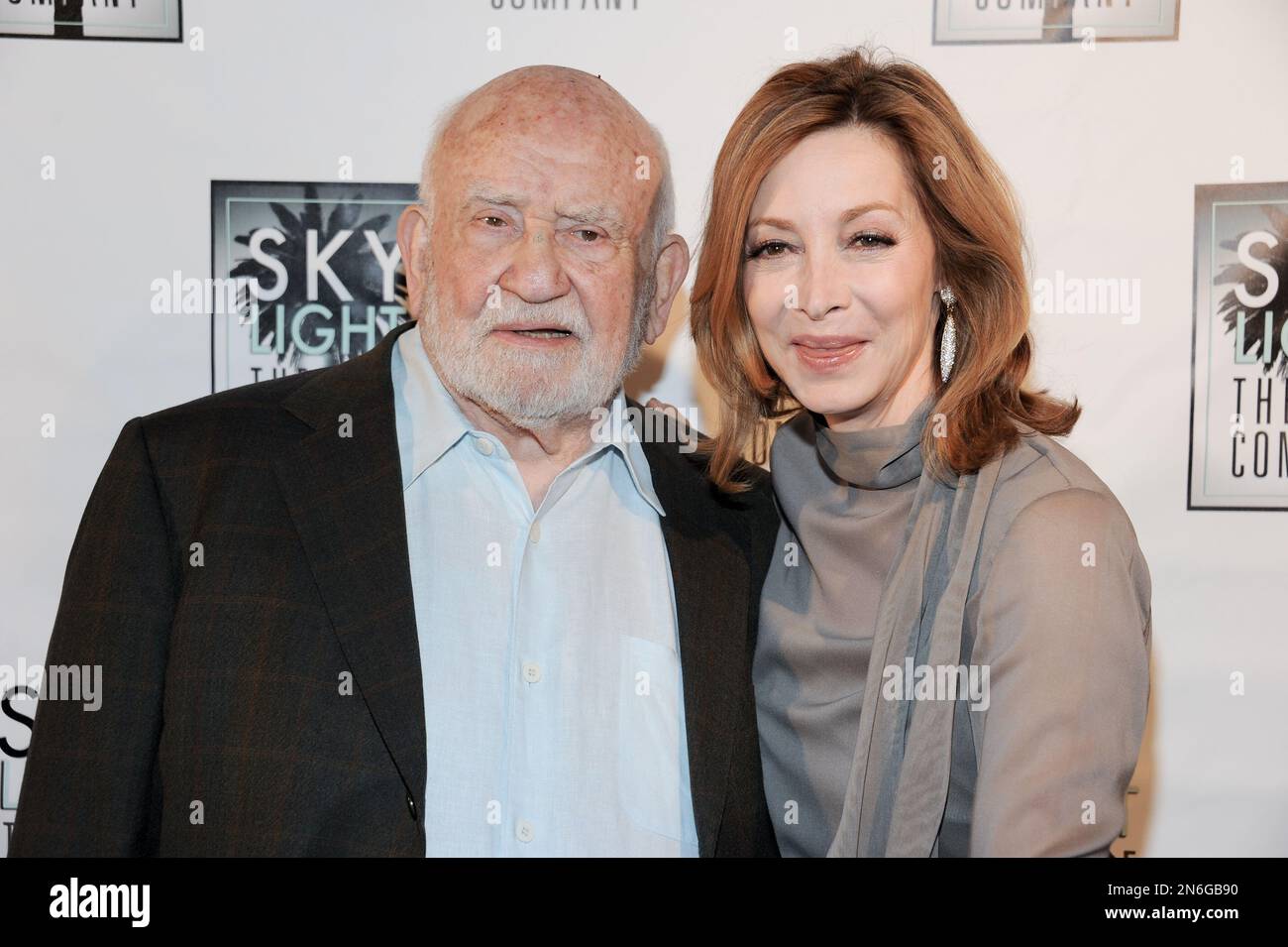 Ed Asner, left, and Sharon Lawrence attend the First Annual SALUTE to ...