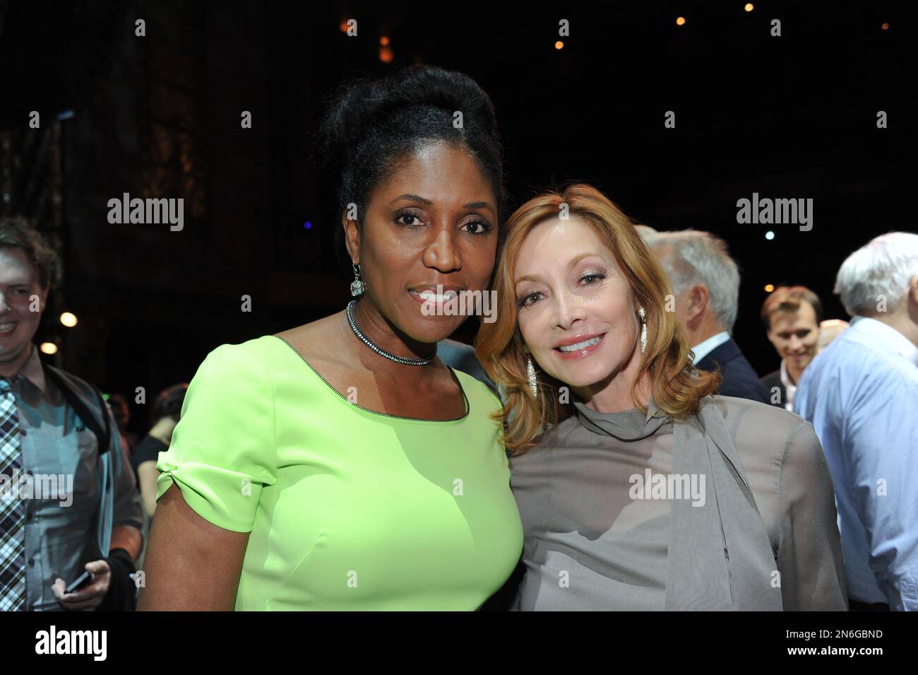 Nita Whitaker, left, and Sharon Lawrence attend the First Annual SALUTE ...