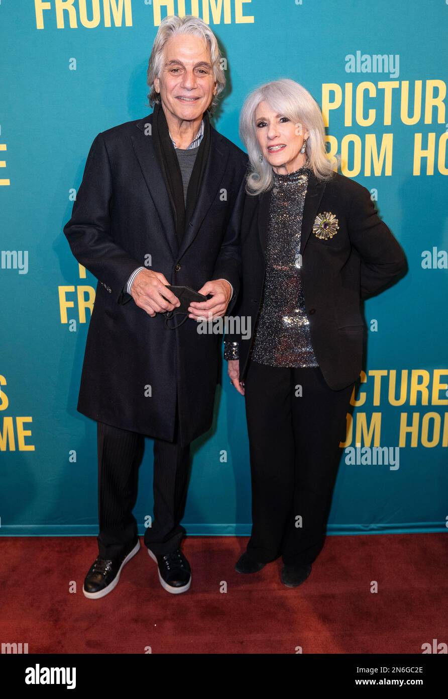 New York, USA. 09th Feb, 2023. Tony Danza and Jamie DeRoy attend the ...