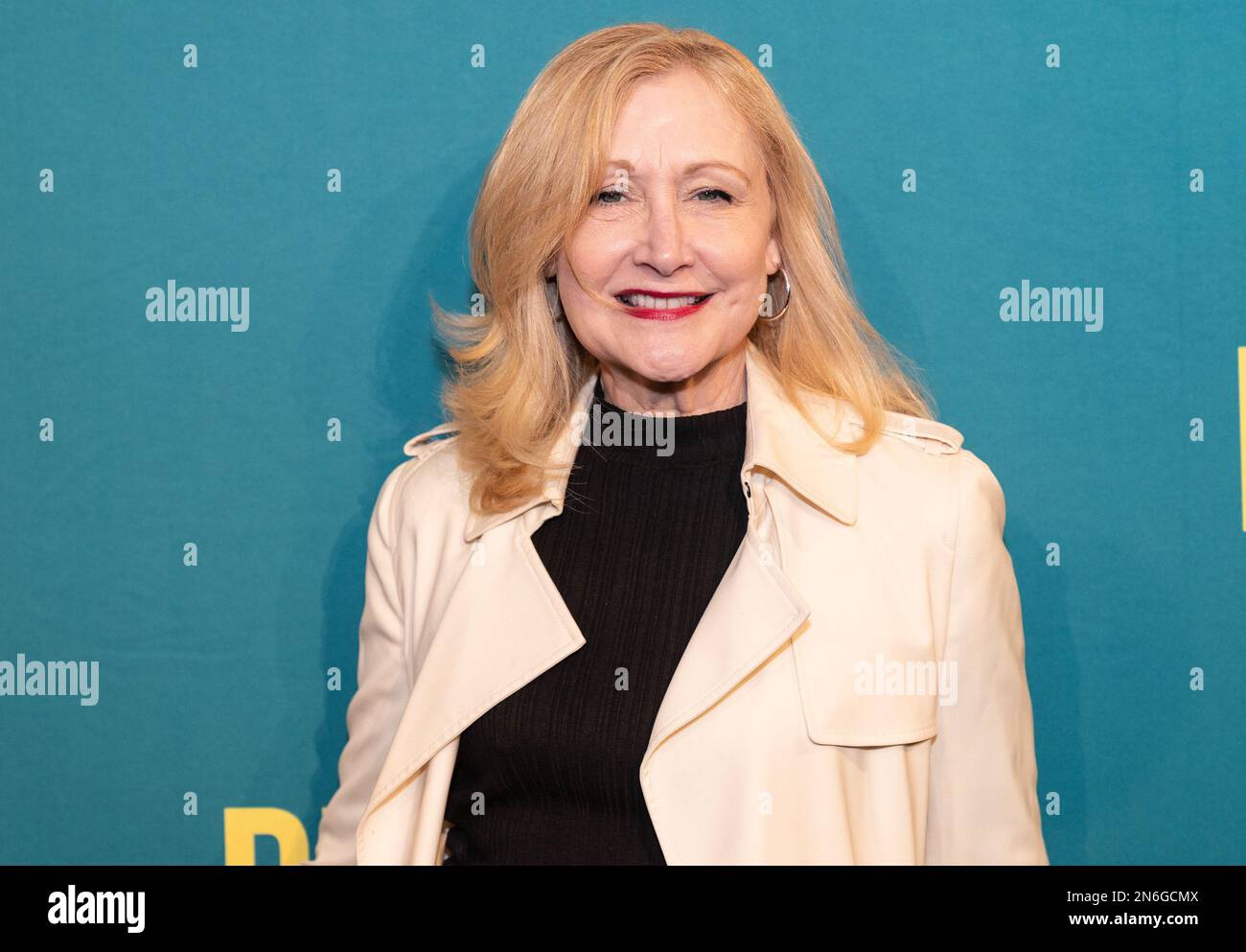 New York, us, February 9, 2023. Patricia Clarkson attends the opening ...