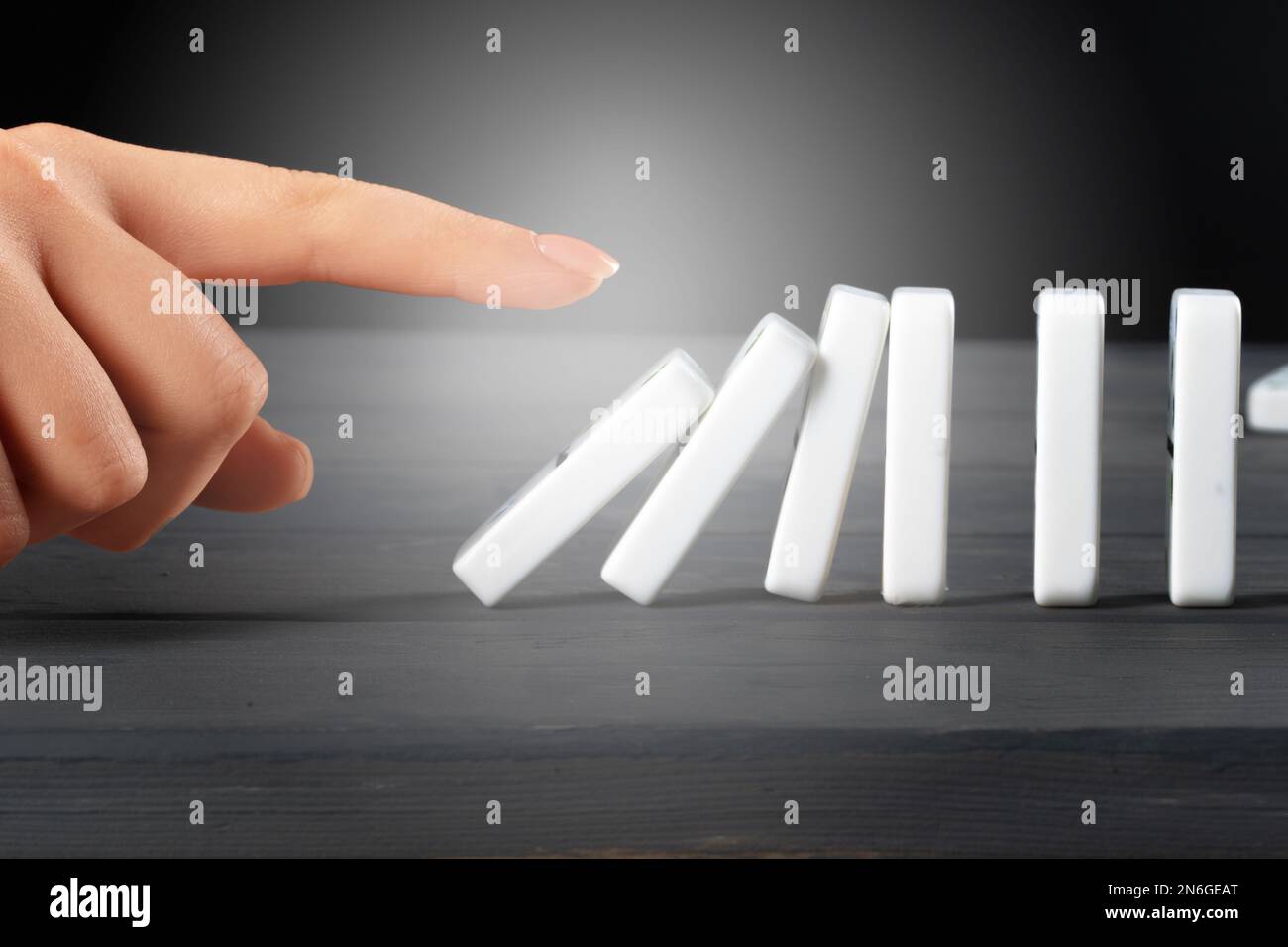 Toppling blocks hi-res stock photography and images - Alamy