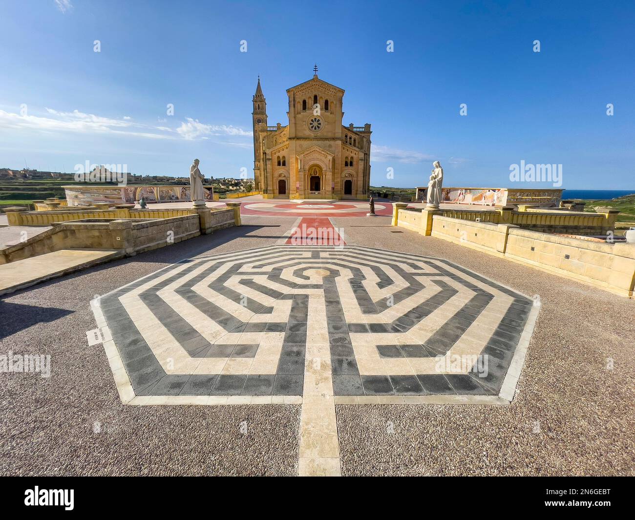 Access to Sanctuary National Shrine Basilica Madonna ta' Pinu in Neo ...