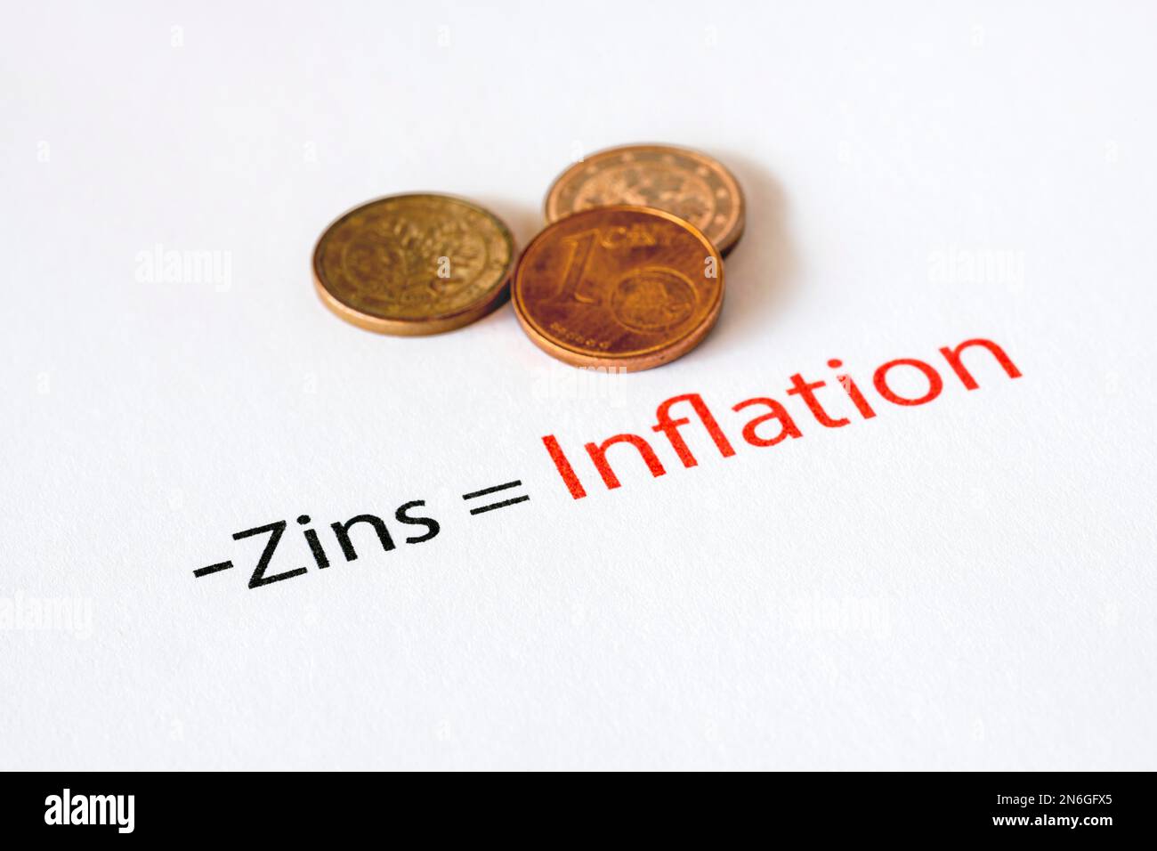 Interest, interest rates, inflation, symbolic image, Germany Stock ...