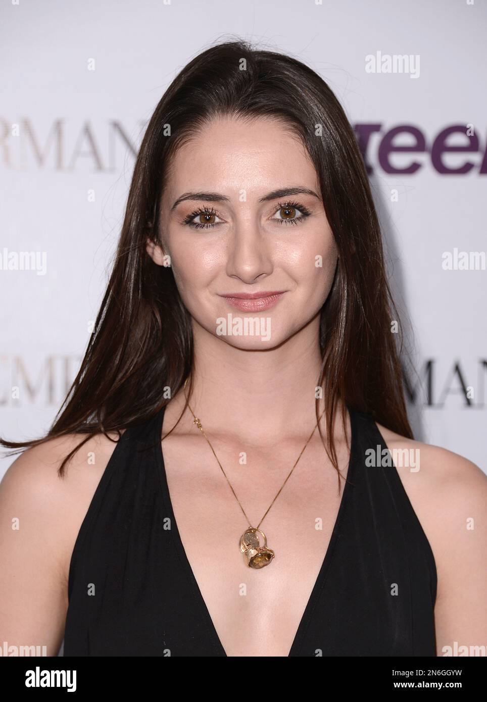 Actress Hannah Taylor Gordon arrives at the Teen Vogue Young Hollywood issue party on Friday ...