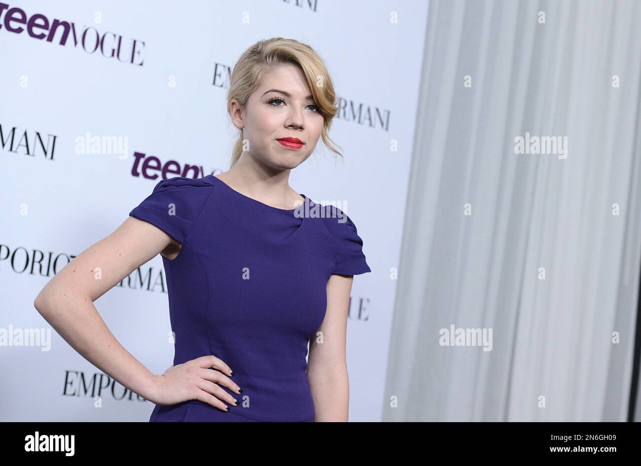 Actress Jennette McCurdy arrives at the Teen Vogue Young Hollywood ...