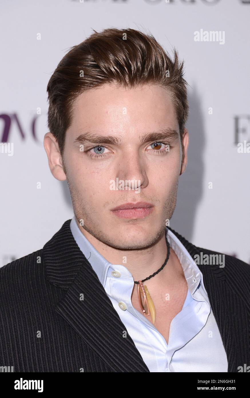 Actor Dominic Sherwood arrives at the Teen Vogue Young Hollywood issue ...