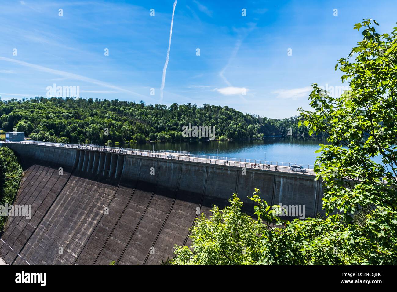 The Rappbode Dam (german Rappbodetalsperre) is the largest dam in the ...