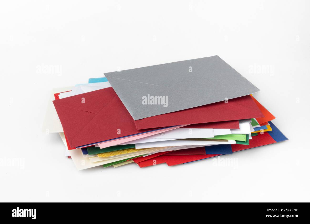 Pile of envelopes cutout hi-res stock photography and images - Alamy