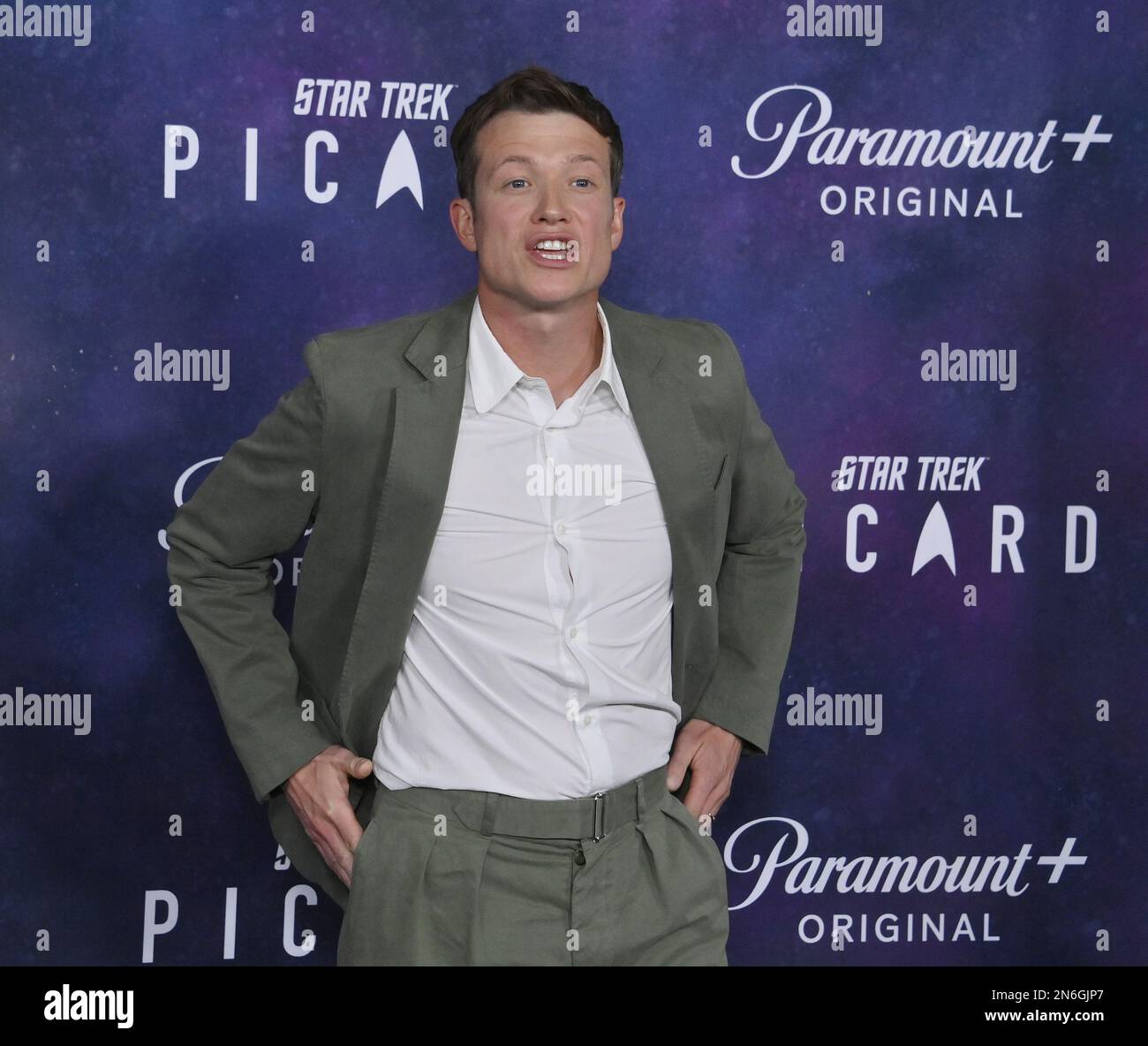 Los Angeles, United States. 09th Feb, 2023. Cast member Ed Speelers ...