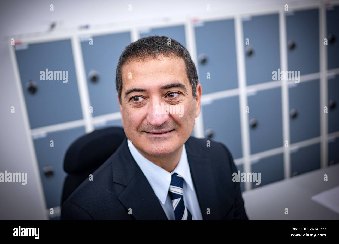 Sameh Egyptson, PhD student, photographed at LUX, Lund University, in ...
