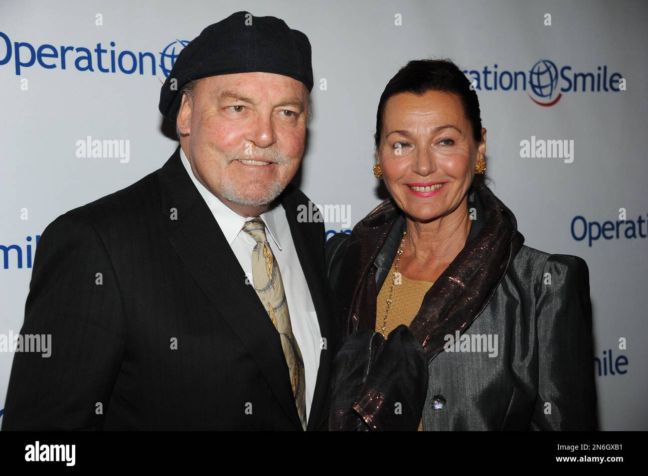 Stacy Keach, left, and Malgosia Tomassi arrive at Operation Smile's ...
