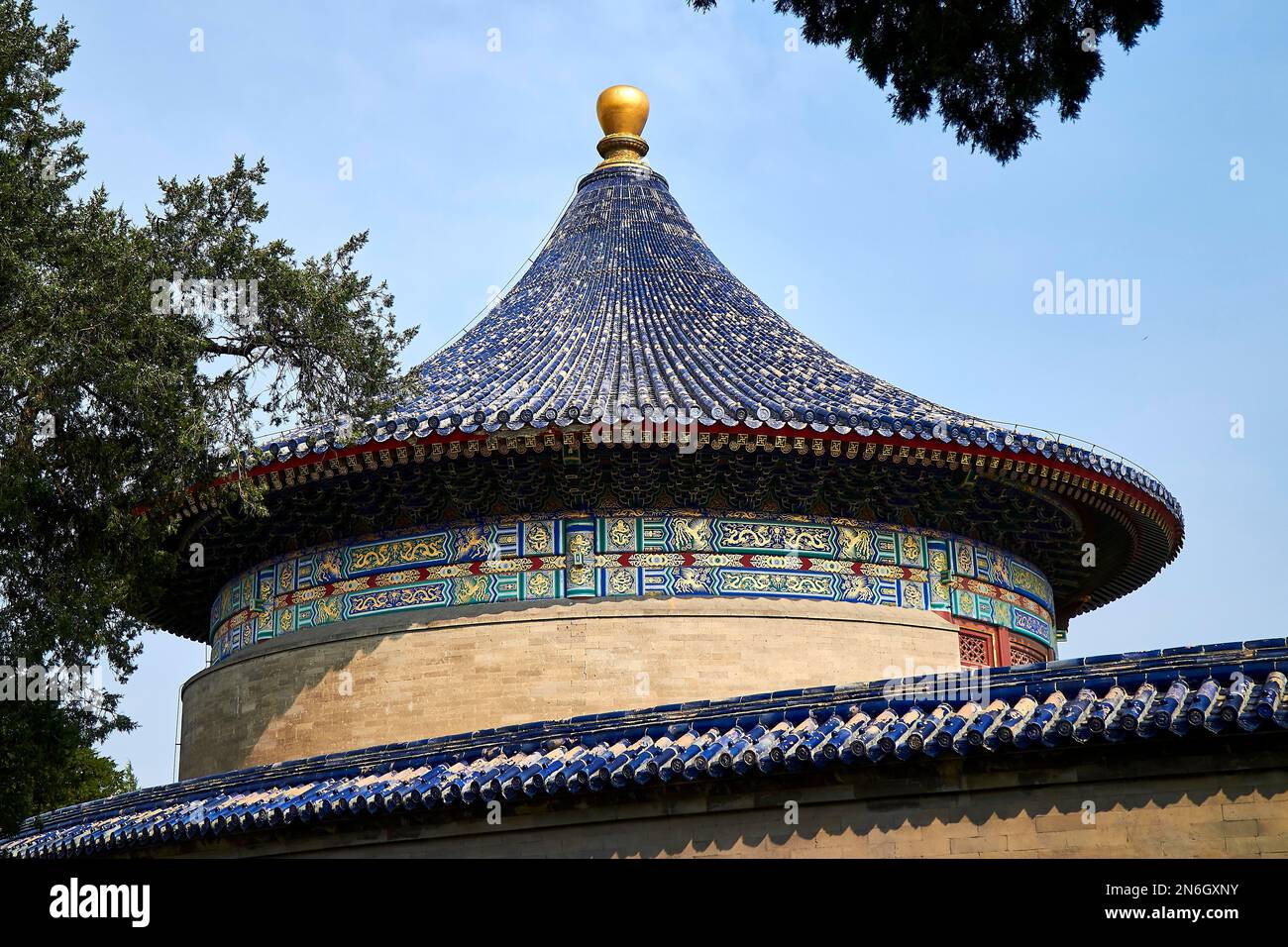 Hall of the Celestial Vault at the Altar of Heaven, Beijing, China ...