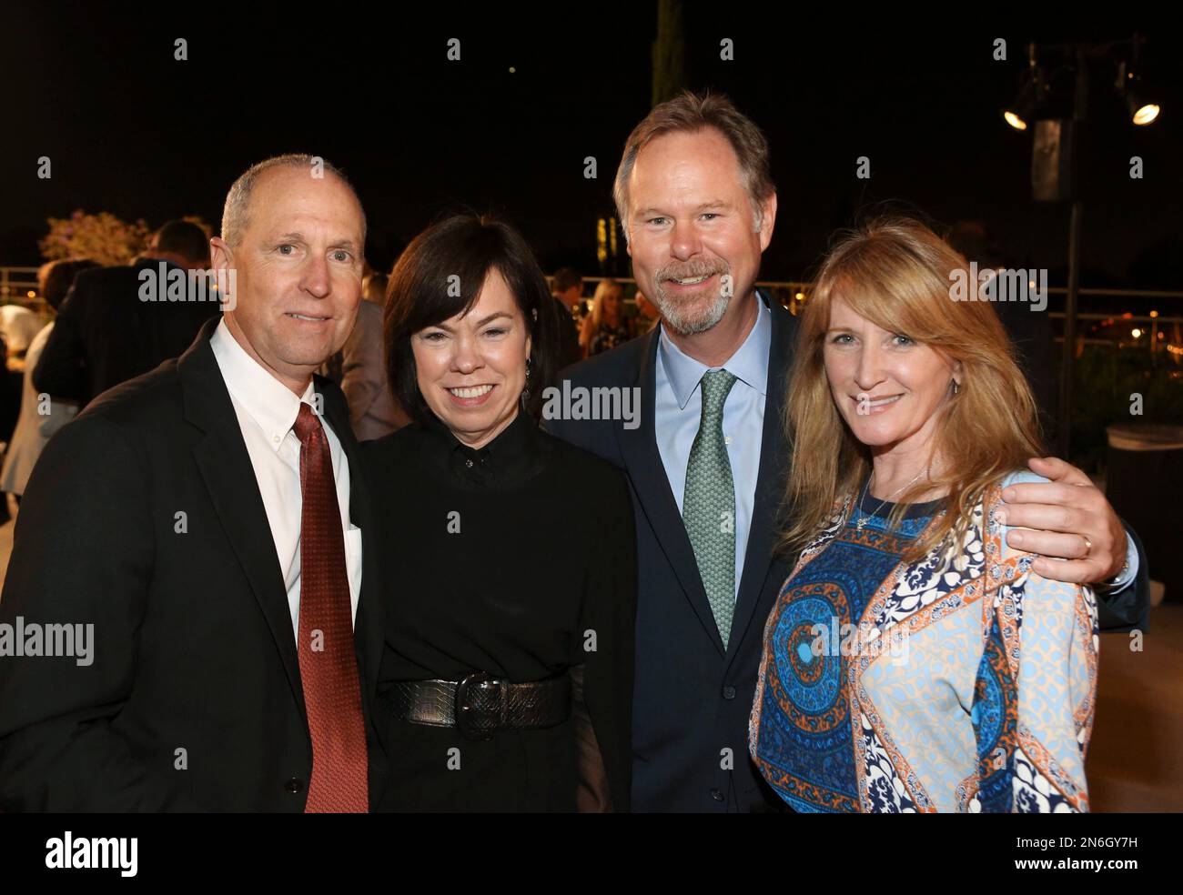 From left, Charles Kanter, Debra Gunn Downing, Executive Director of ...