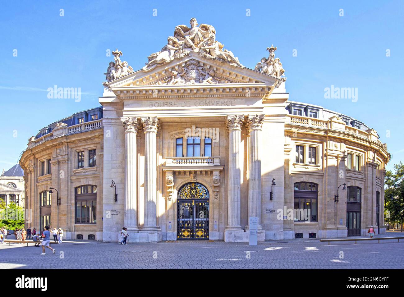 Museum Bourse de Commerce, Pinault Collection, Paris, France Stock ...