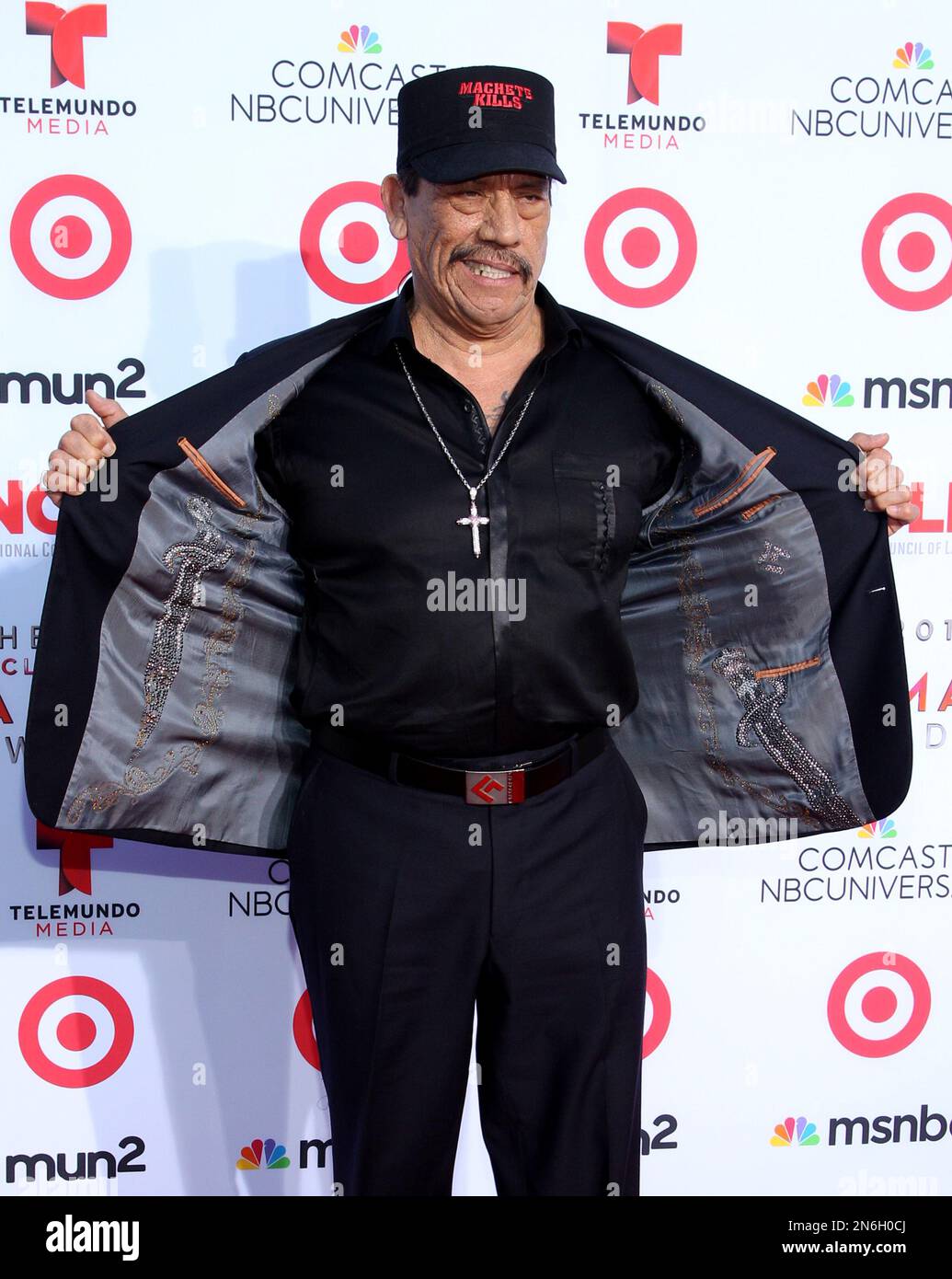 Danny Trejo arrives at the NCLR ALMA Awards at the Pasadena Civic ...