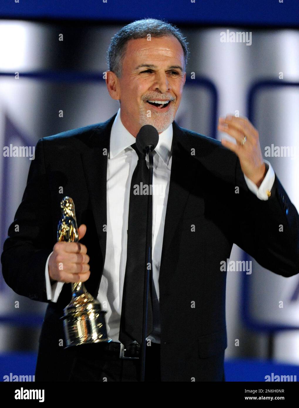 Tony Plana accepts the Ricardo Montalban award for lifetime achievement ...