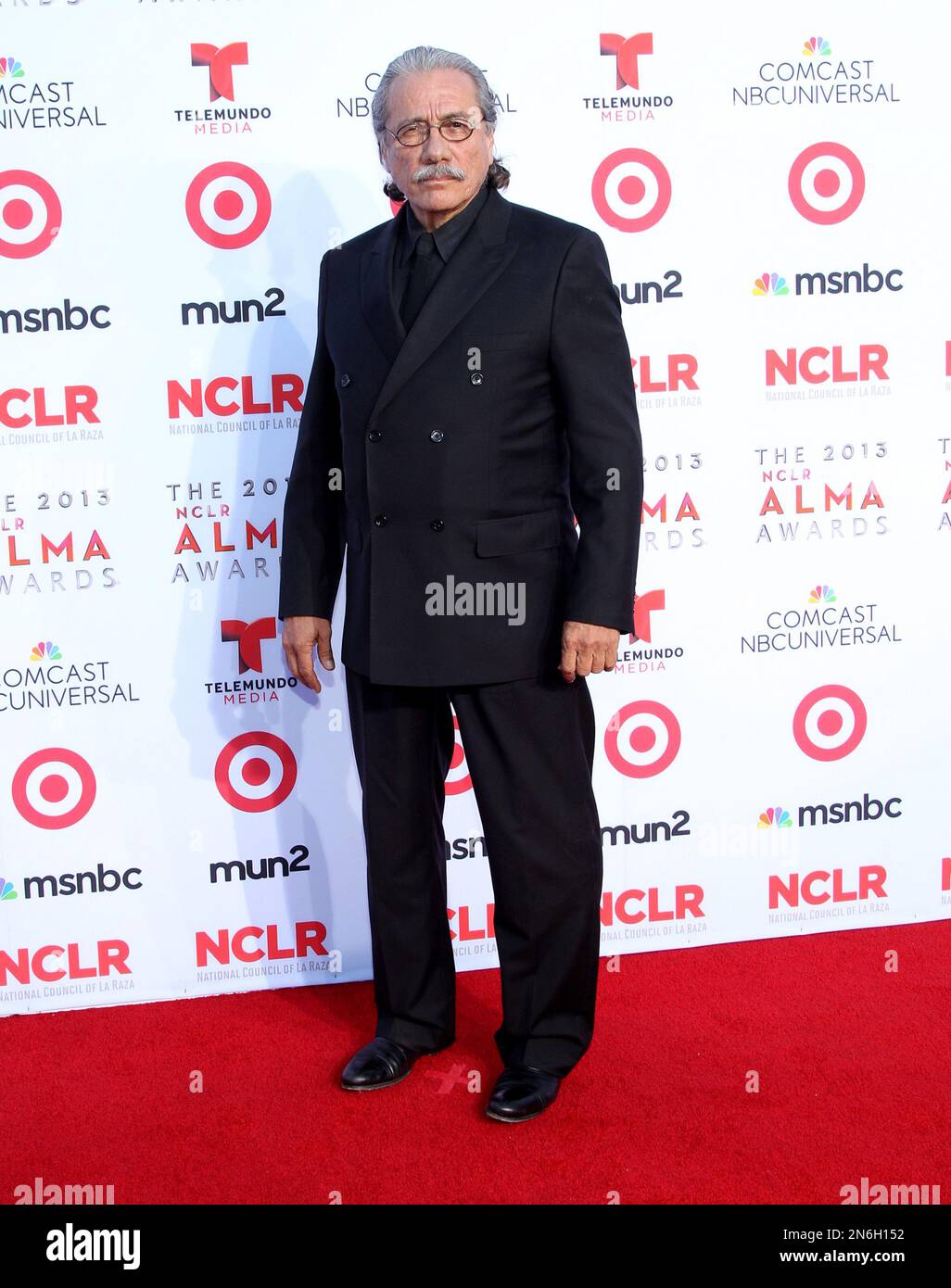 Edward James Olmos arrives at the NCLR ALMA Awards at the Pasadena ...
