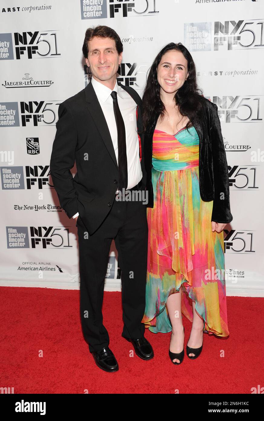 Screenwriter Billy Ray and his daughter Mia attend the world premiere ...