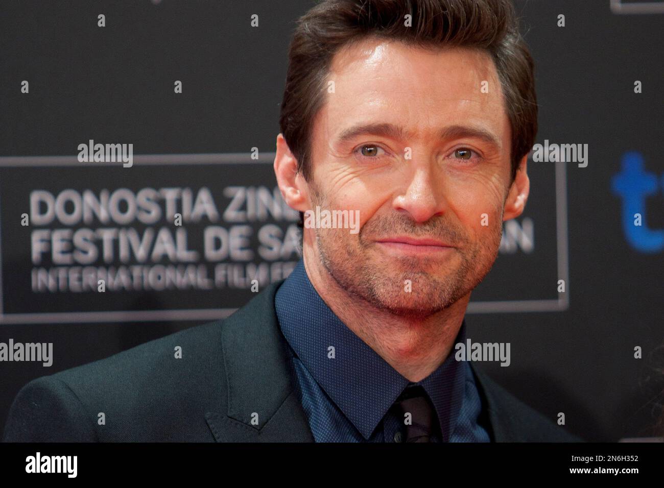 Australian actor Hugh Jackman poses at the photocall of the premiere of ...