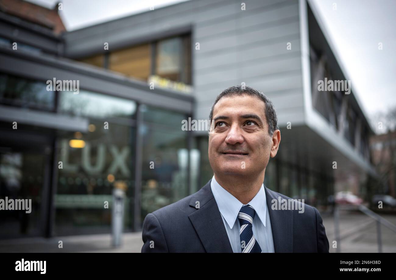 Sameh Egyptson, PhD student, photographed at LUX, Lund University, in ...