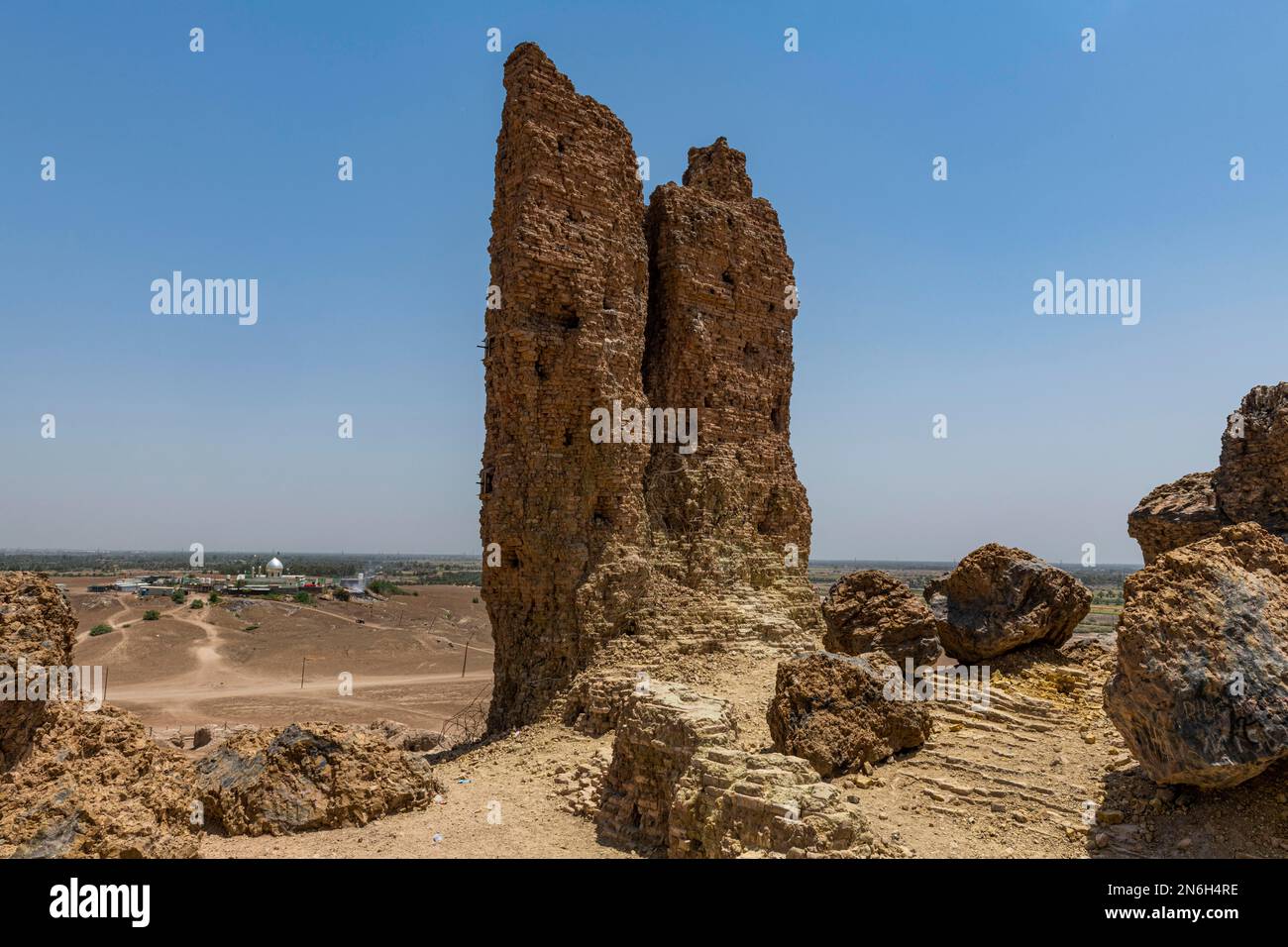 Archeological site, Borsippa, Iraq Stock Photo - Alamy