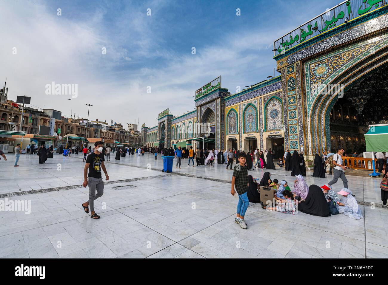 Imam Hussein Holy Shrine, Kerbala, Iraq Stock Photo - Alamy