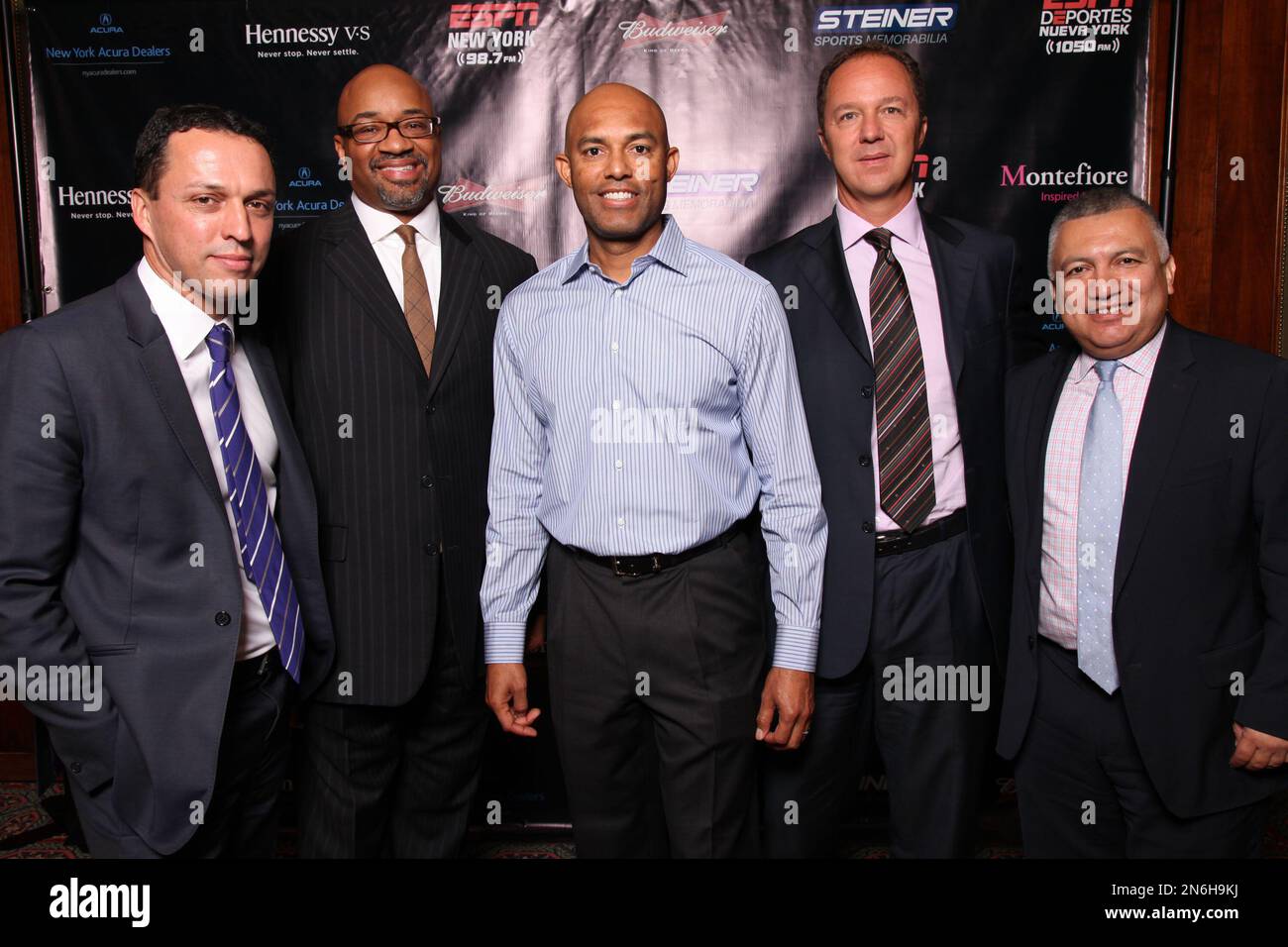 Jon Potter, EVP-Brands of Moet Hennessy USA, Rodney Williams, SVP of ...