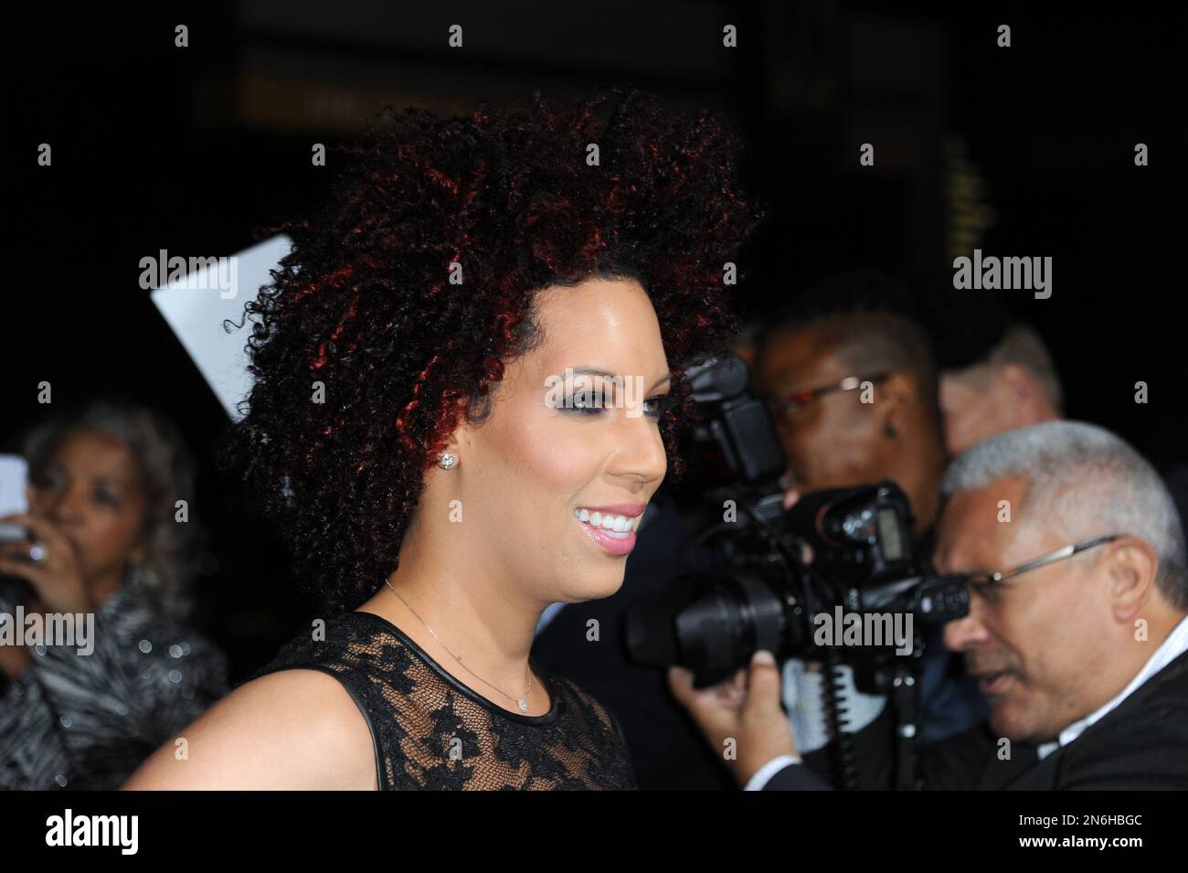Lyn Talbert arrives at the world premiere of "Baggage Claim" at the ...
