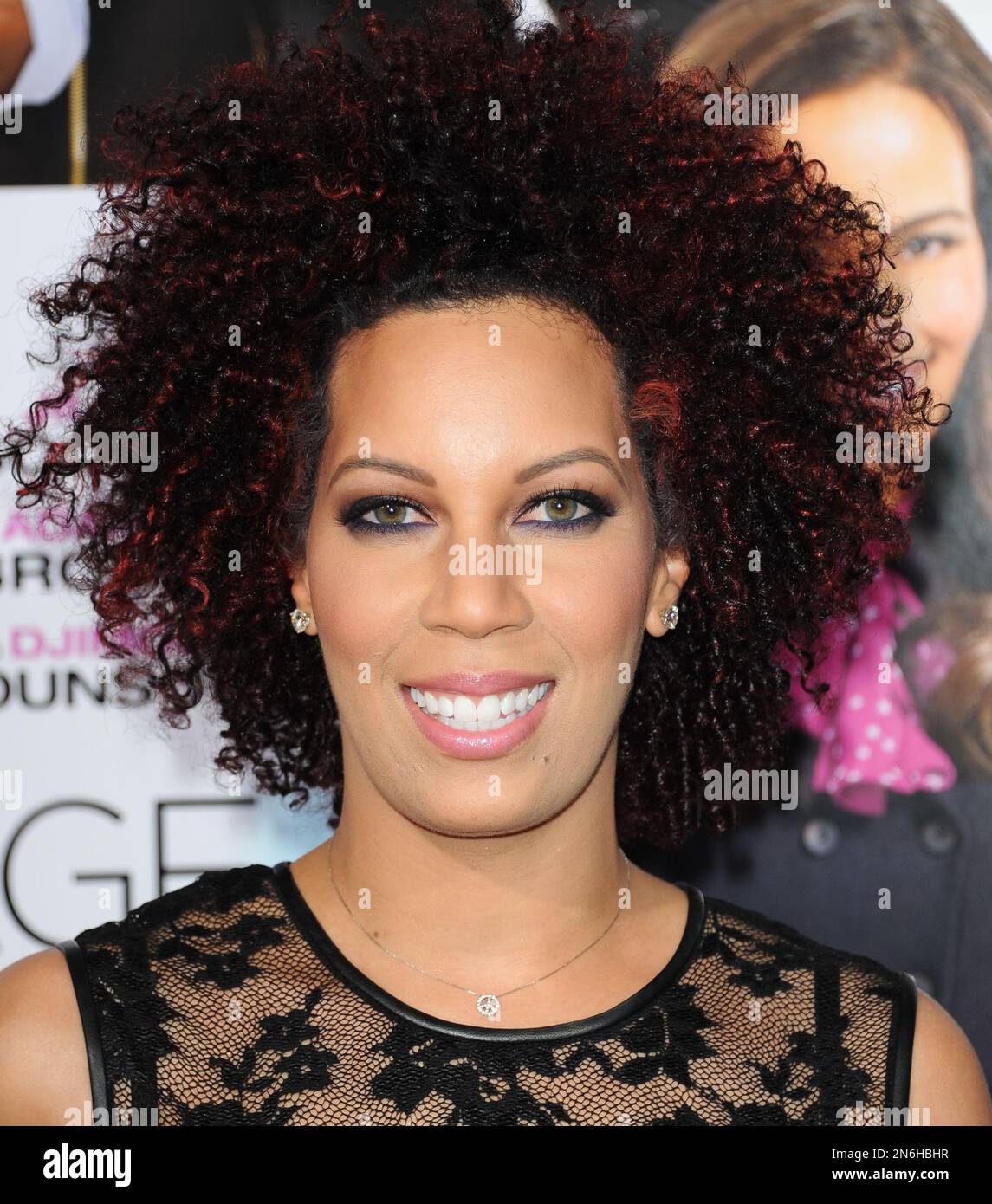 Lyn Talbert arrives at the world premiere of "Baggage Claim" at the ...