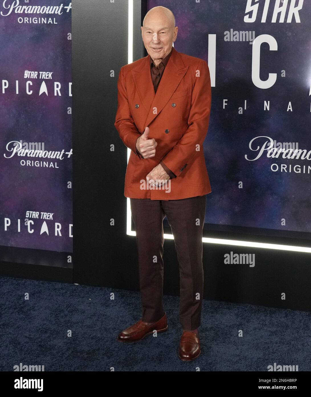 Los Angeles, USA. 09th Feb, 2023. Patrick Stewart arrives at the ...