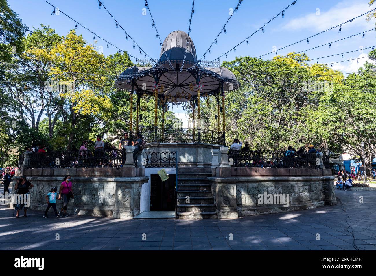 Main square, Oaxaca, Mexico Stock Photo - Alamy