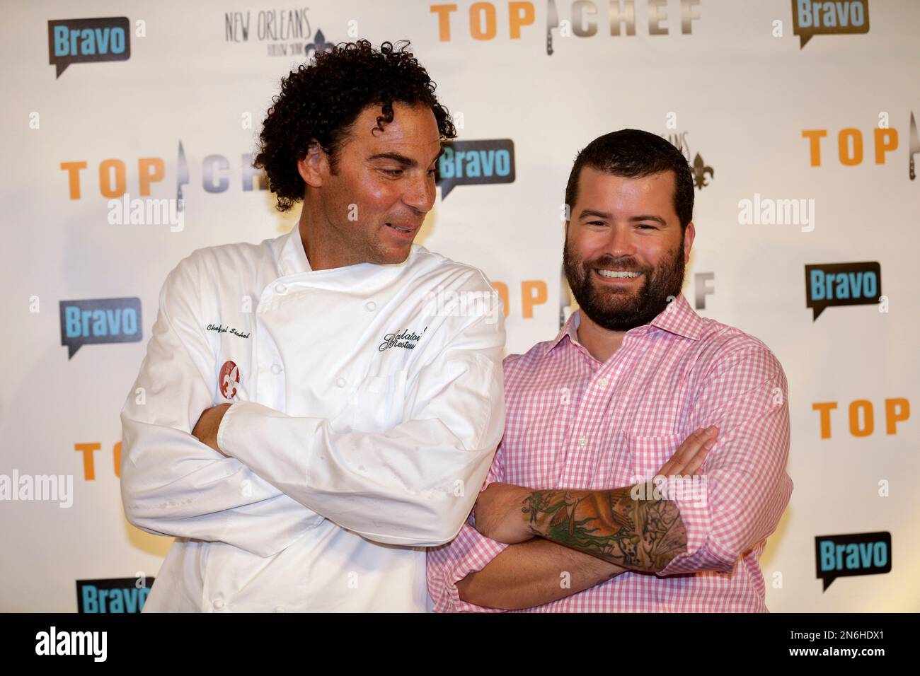 Contestants Michael Sichel, left, executive chef at Galatoire's ...