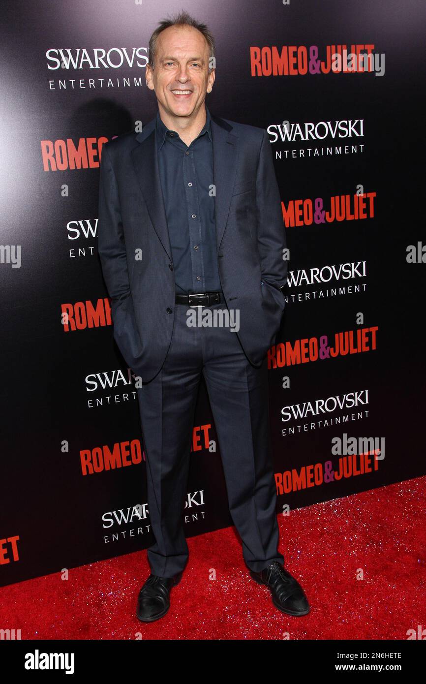 Actor Tomas Arana arrives at the premiere of "Romeo and Juliet" at the ...
