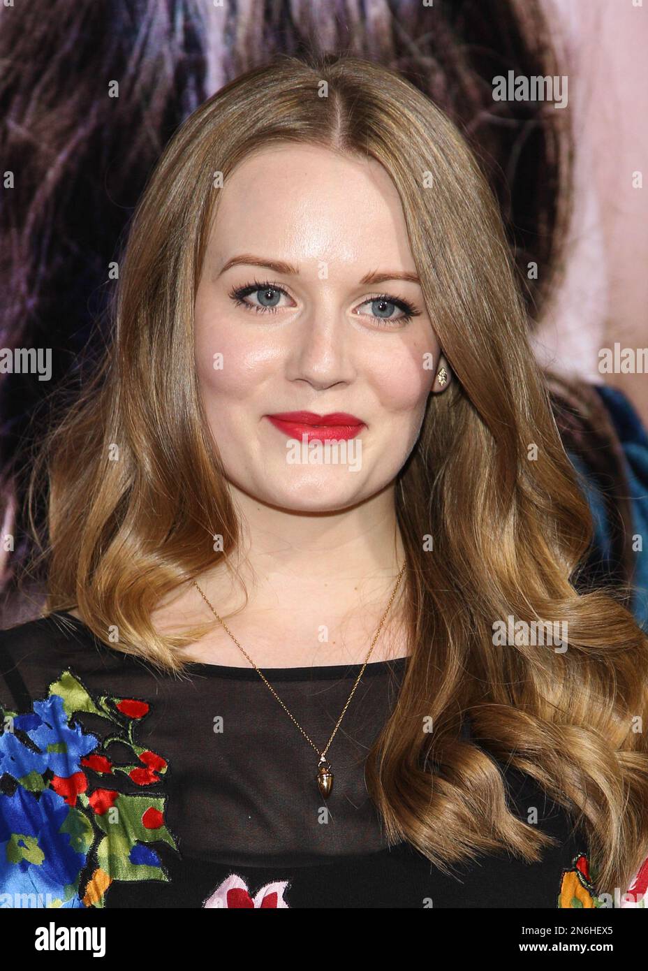 Actress Cara Theobold arrives at the premiere of "Romeo and Juliet" at ...