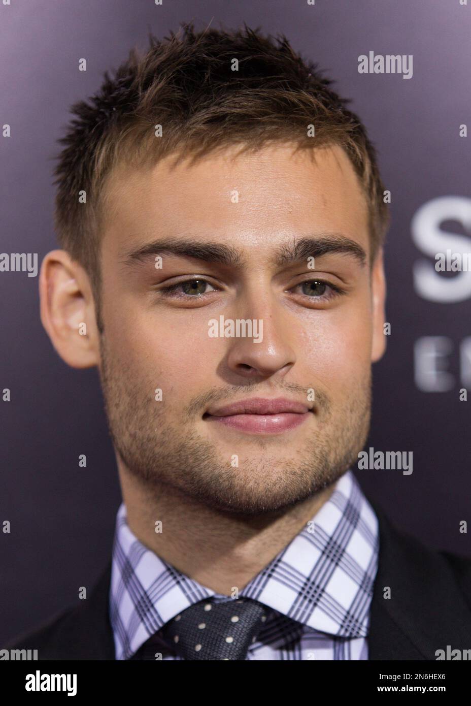 Actor Douglas Booth arrives at the premiere of "Romeo and Juliet" at ...
