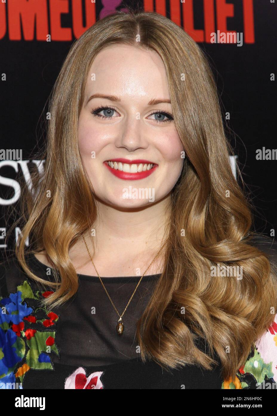 Actress Cara Theobold arrives at the premiere of "Romeo and Juliet" at ...