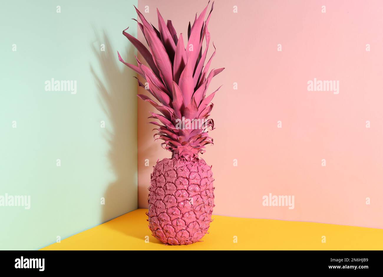 Pineapple creative trendy art hi-res stock photography and images - Alamy