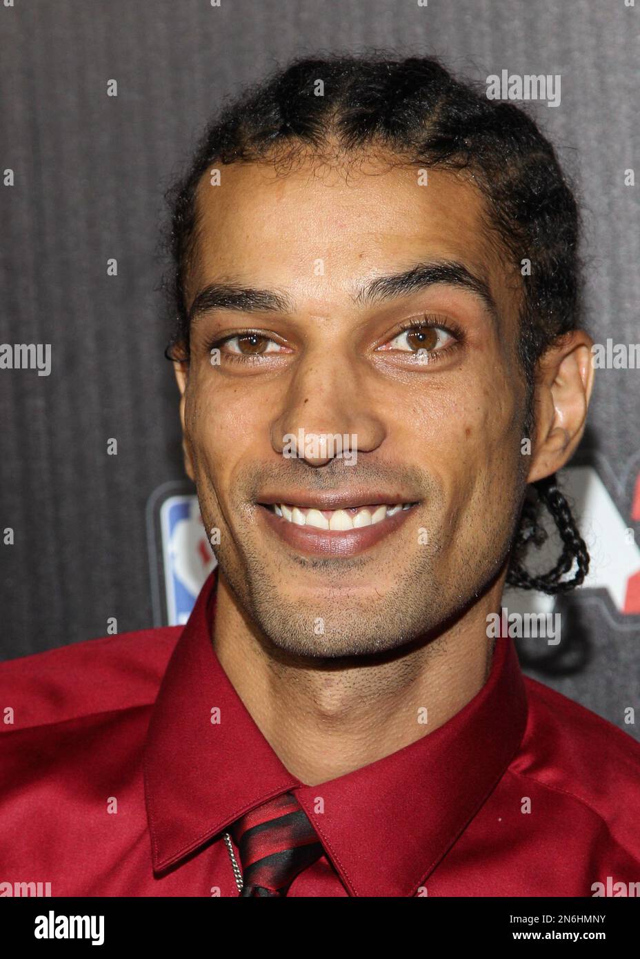 Singer Corey Clark arrives at the premiere of "NBA 2K14" Video Game at ...