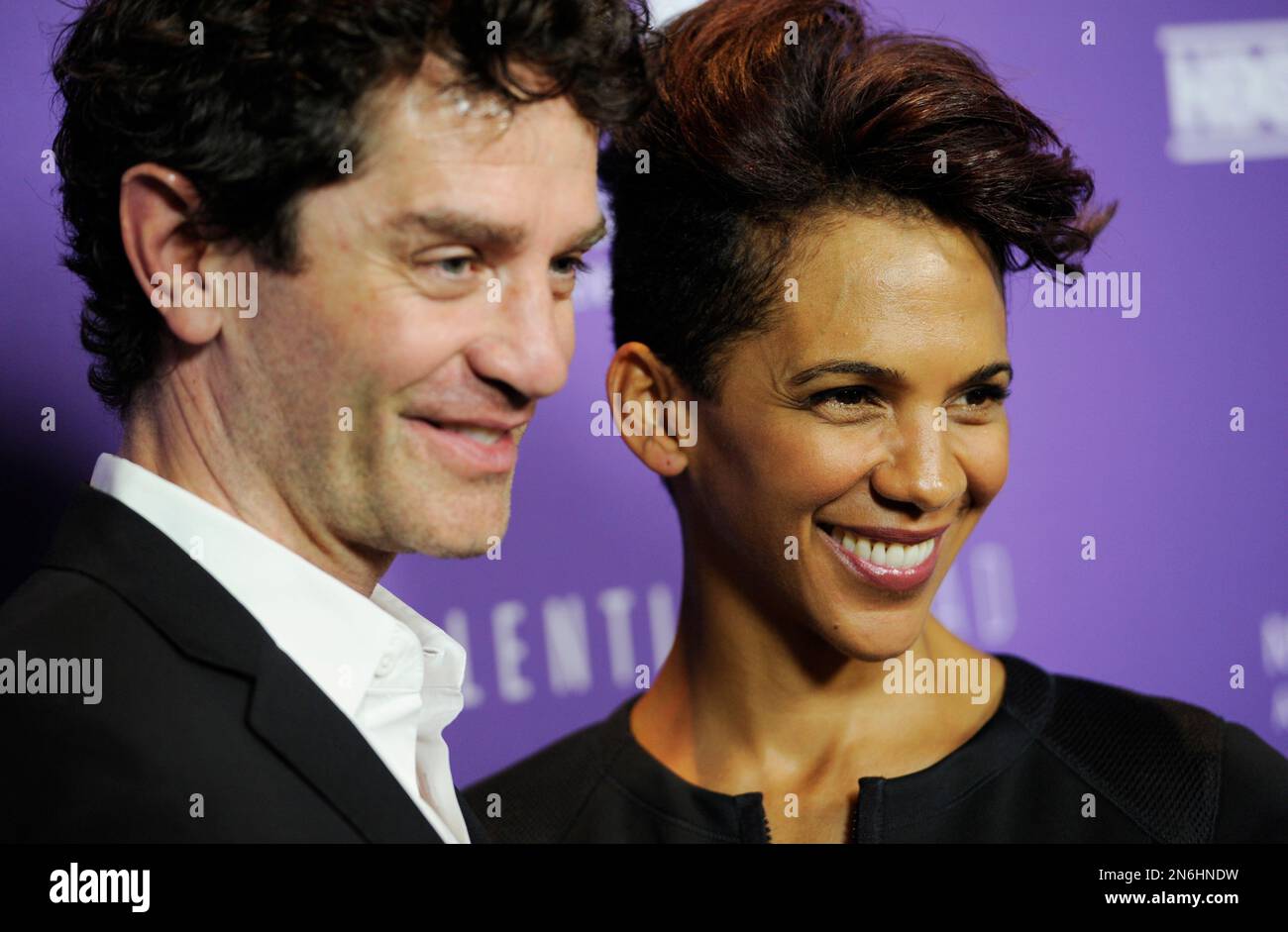 Marta Cunningham, right, director of the documentary film "Valentine ...