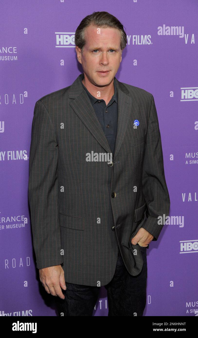 Actor Cary Elwes poses at the premiere of the film "Valentine Road" at ...