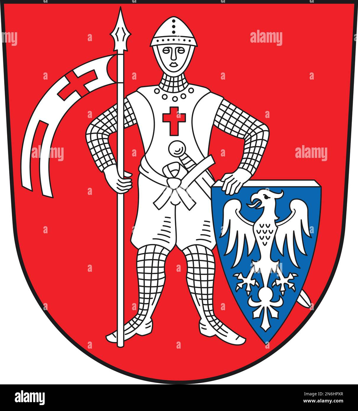 Bamberg vector map hi-res stock photography and images - Alamy