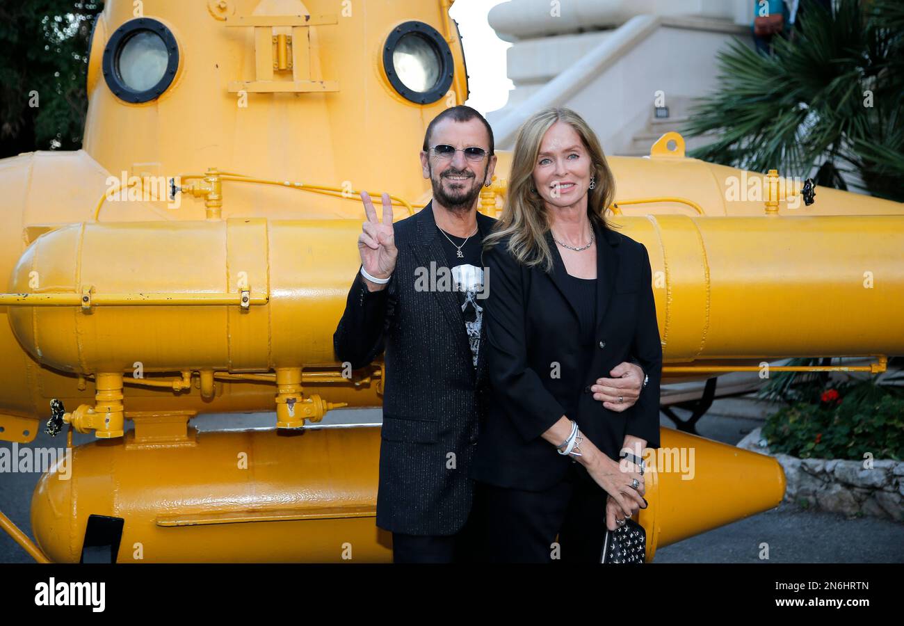 English musician, singer, songwriter and actor, Ringo Starr and his ...