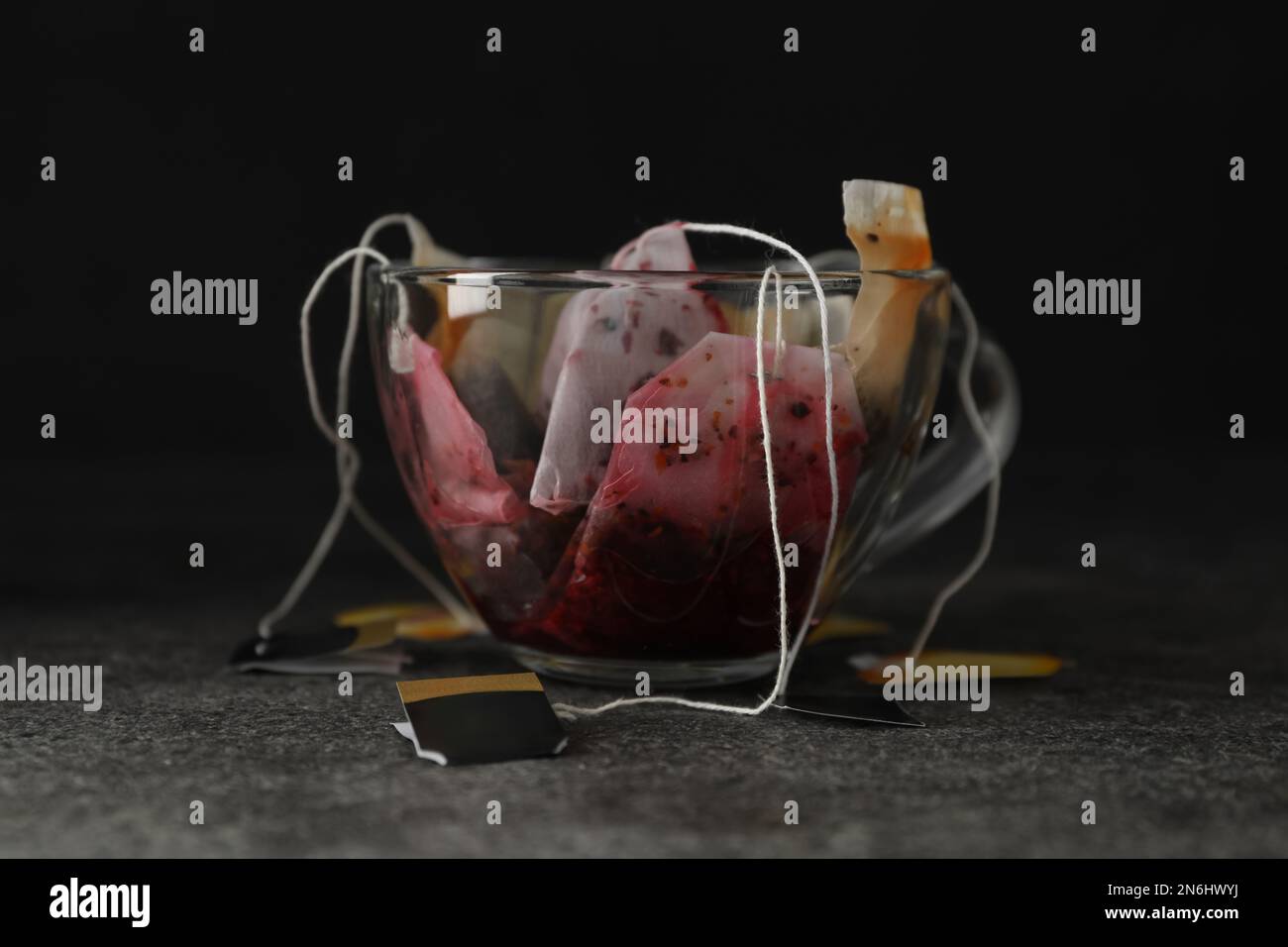 Used tea bag in hi-res stock photography and images - Alamy