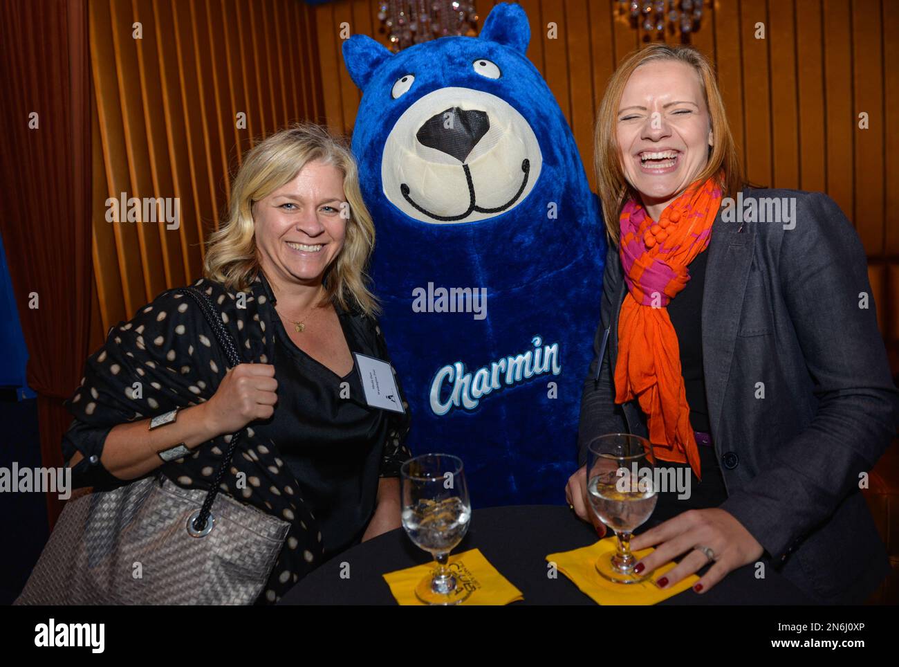 The Charmin Bears greeted people at the Ad club Luncheon celebrating ...