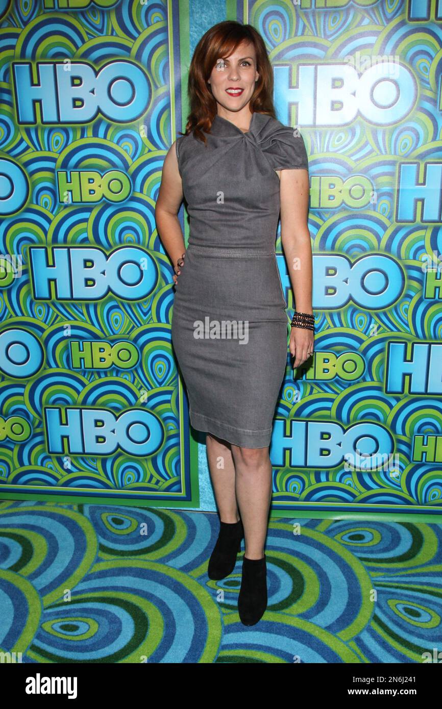 Actress Sarah Burns arrives at the HBO Primetime Emmy's After Party at ...