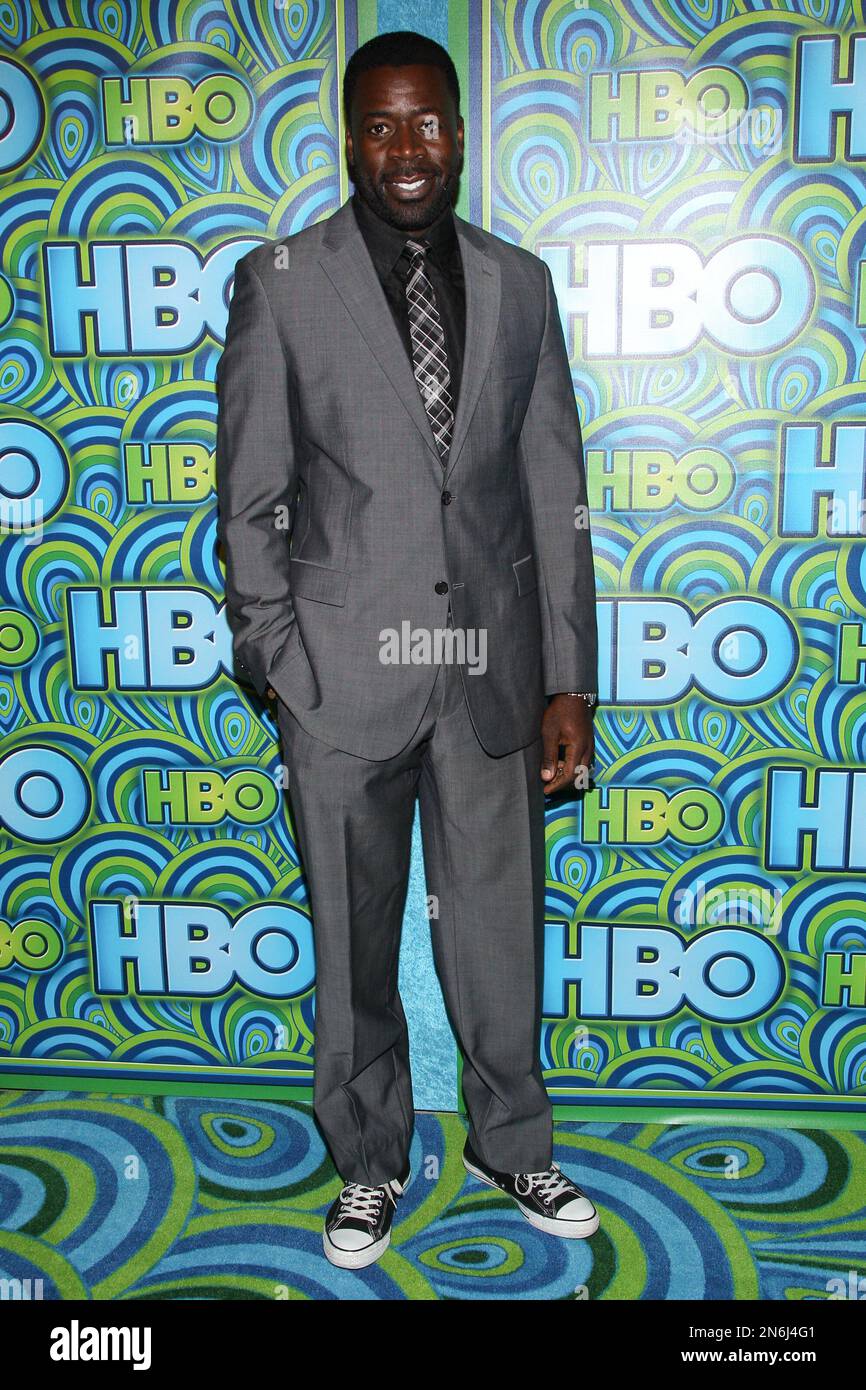 Actor Demetrius Grosse arrives at the HBO Primetime Emmy's After Party ...